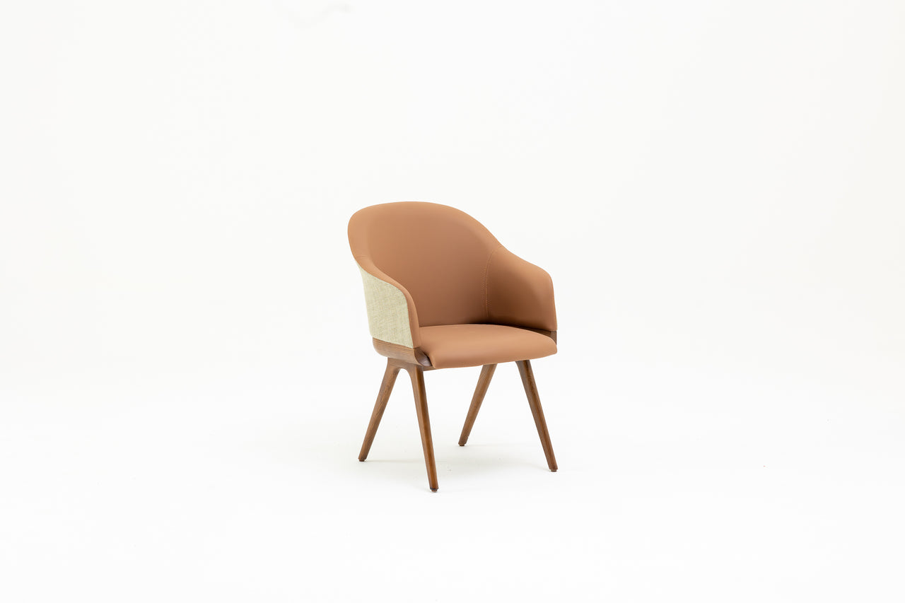 Dining Chairs | Black & Walnut